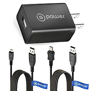 T POWER for for Fugoo ,Anker A3143, Blitzu Cyborg ,Beats Pill, Omaker M4, JBL, Bose, iHome, UE BOOM, Jawbone Wireless Portable Speakers 5v Ac Dc Adapter Charger Power Supply with two 6ft cord