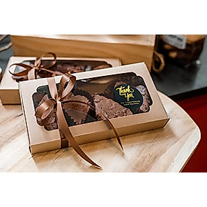 2 Inch Thank You Stickers Small Business - 500 Round Labels with 4 Designs – Black Stickers Roll with Gold Font Thank You - Waterproof Packaging for Business Boutiques Retailers