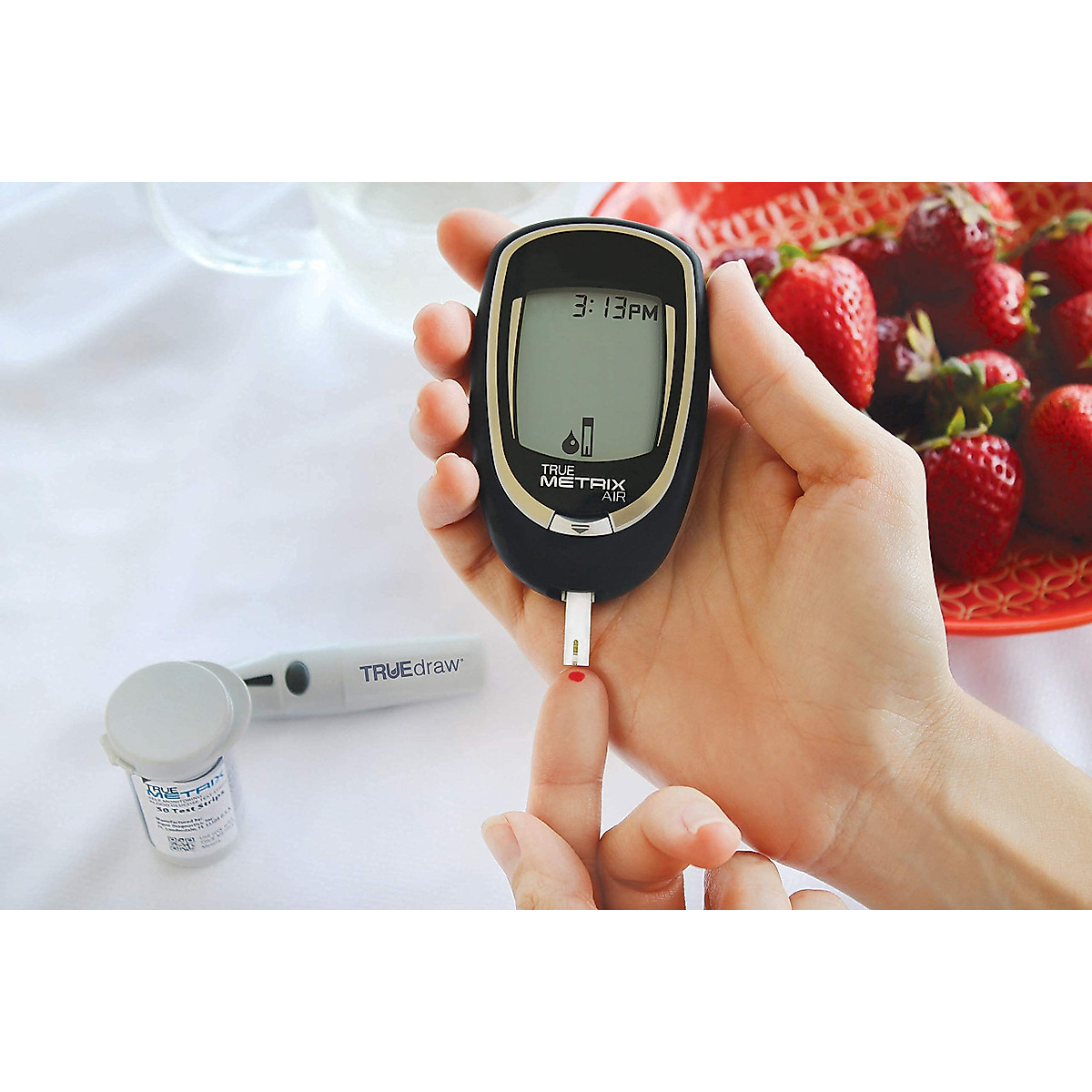 TRUE Metrix® AIR Starter Kit Plus TRUE METRIX® Blood Glucose Test Strips NFRS 100ct - 2 Pack (200 Test Strips)