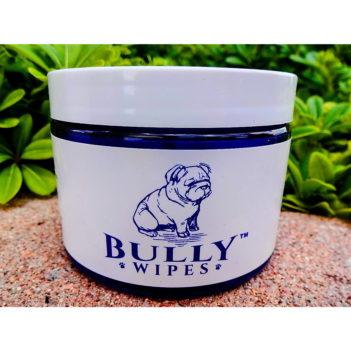 Bully Wipes - Bulldog Wrinkle Wipes Specifically for Bulldog Breeds All Natural Organic Formula Refreshing Botanical Scent - Removes Dirt - Safe to use Around Eyes, Ears, Paw, Wrinkles!