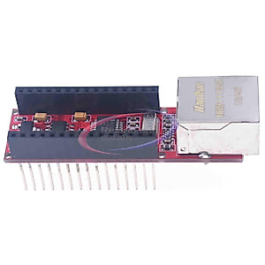 Reland Sung Nano V3 Ethernet Shield ENC28J60 Microchip HR911105A Ethernet Webserver Board Module for Arduino Nano 3.0