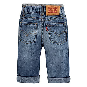 Levi's Baby Boys' Little Straight Fit Jeans, Vintage Sky, 3M