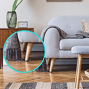 Plastic Shims for Leveling - 36 Piece Jar, Strong and Durable Table Wedges, DIY Levelers for Furniture, Table, Chair, Cabinet, Table Leg, Restaurant - Adjustable Multipurpose Furniture Levelers