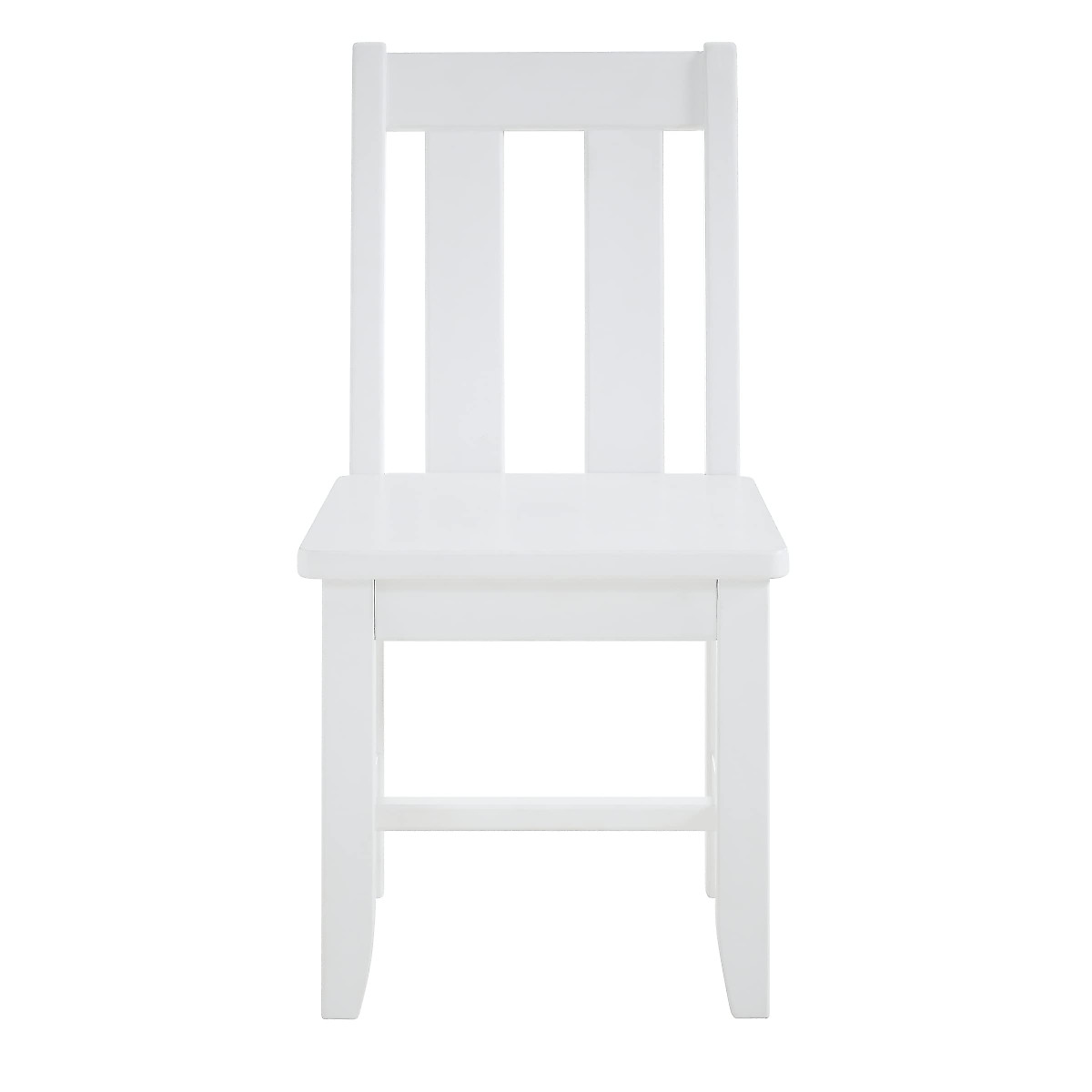 MUSEHOMEINC Kids Chairs for Toddlers,Toddler Wooden Chairs for Playing or Activity, Set of 2, Activity Chair for Children/Kids Wooden Chair/Preschool Furniture/Gift for Boys Girls. (White)