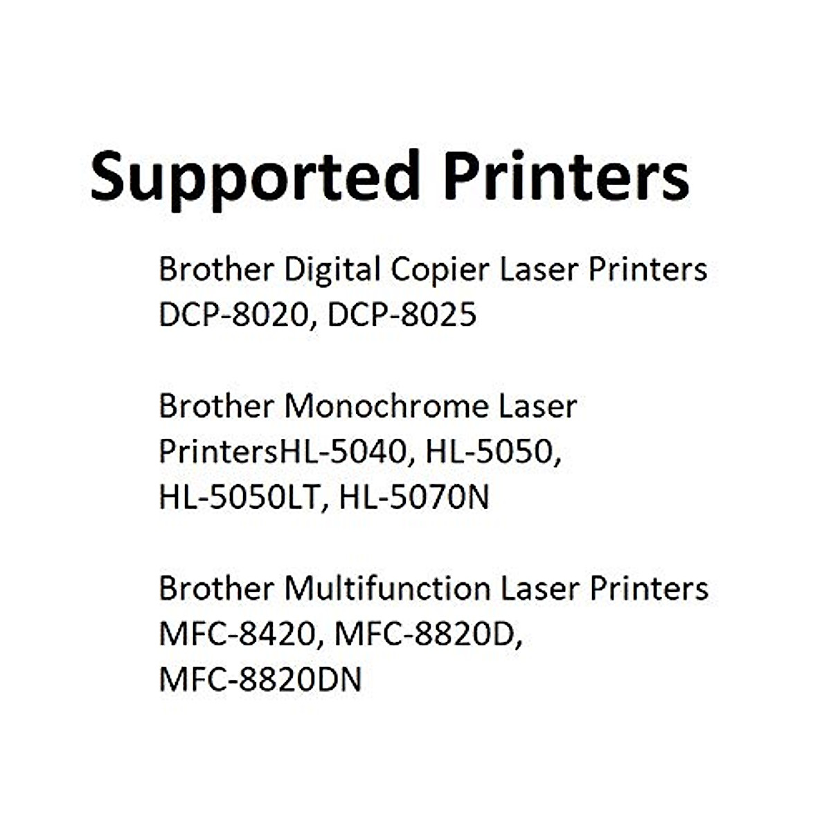 Speedy Toner TN530 Compatible Toner Cartridge Replacement for Brother TN530, Black