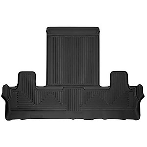 Husky Liners X-act Contour Floor Mats | Fits 2018 - 2024 Ford Expedition Max/Lincoln Navigator L Reserve/Select | 3rd Row, 1-pc Black - 54671