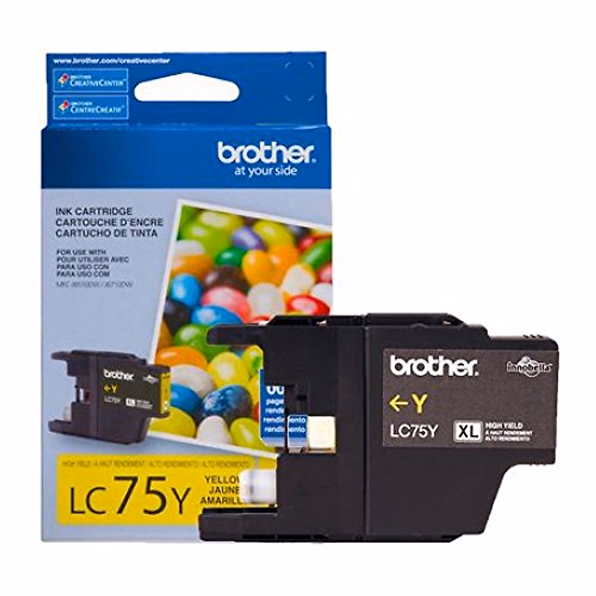 Brother MFC-J5910DW Yellow Original Ink High Yield (600 Yield)