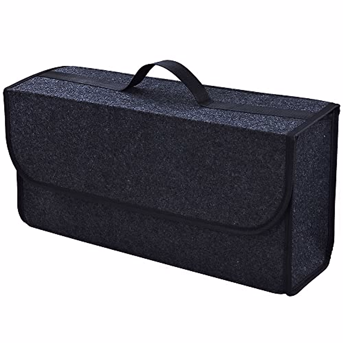 Car Trunk Storage Box Car Storage Box Cargo Box Trunk Bag Storage Organizer Multi-Pocket (Argento 50 * 15.5 * 24cm)
