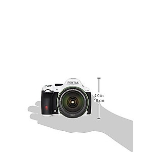 Pentax K-50 16MP Digital SLR with 18-135mm Lens (White) - International Version