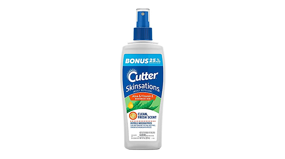 Cutter Skinsations: DEET Insect & Mosquito Repellent + Skin Benefits