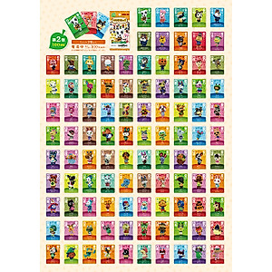 Nintendo 3DS Animal Crossing amiibo card 2nd (5 pack + amiibo card mini album (20 Holds Allowed) set)