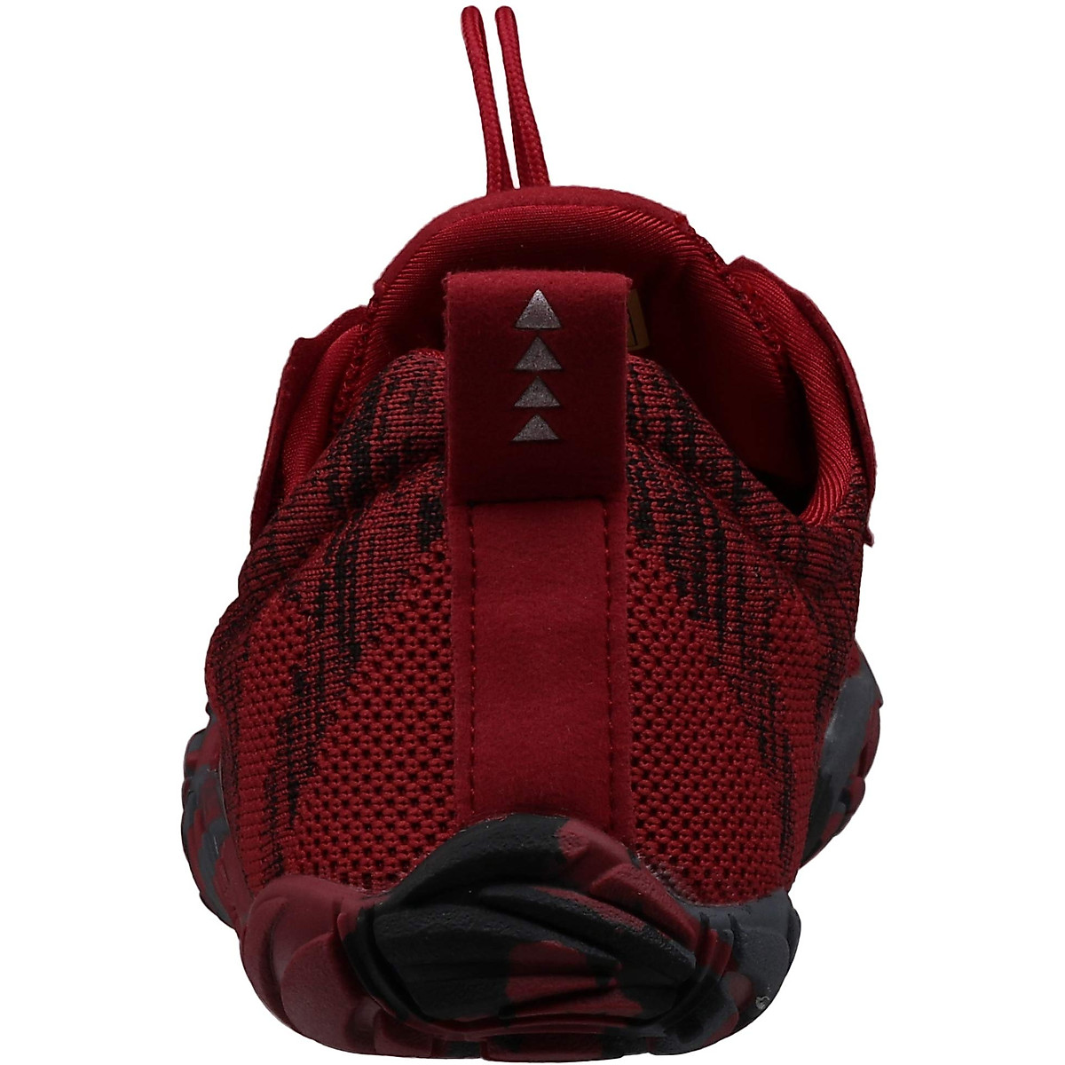 Joomra Womens Barefoot Road Running Shoes Size 8.5 Minimalist Wide Camping for Ladies Zero Drop Fitness Jogging Hiking Trekking Toes Workout Trail Sneakers Red 39