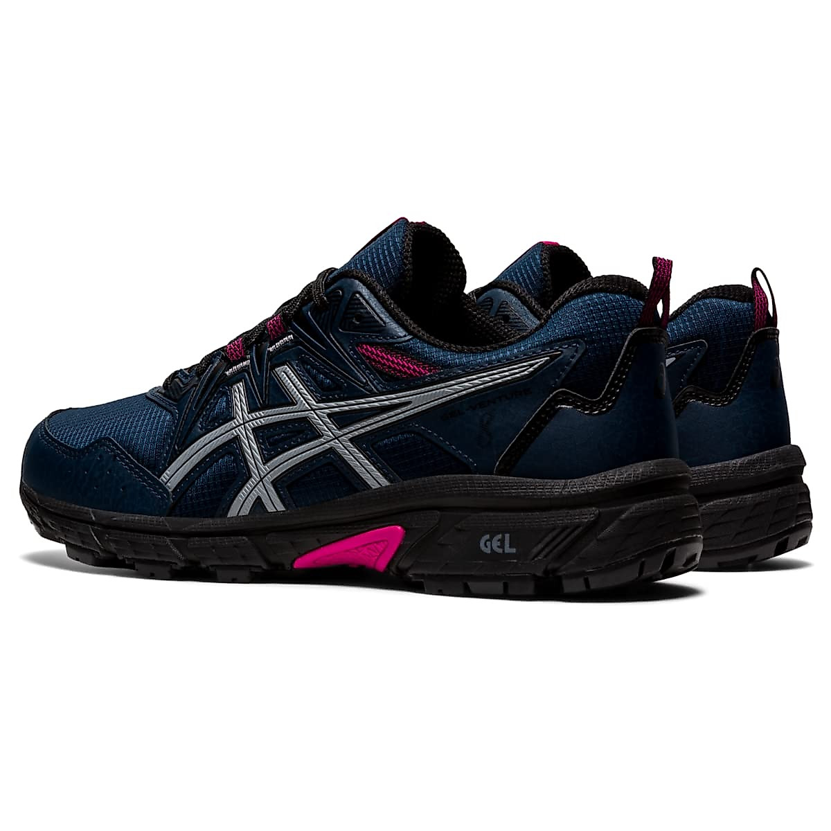 ASICS Women's Gel-Venture 8 All Winter Long Running Shoes, 8.5, French Blue/Pink Rave