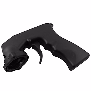 Can Spray Handle LQ Industrial 2PCS Black Instant Aerosol Spray Triggers Spray Adapter for Painting Spray Grip