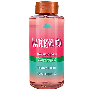 Tree Hut Watermelon Nourishing, Moisturizing & Hydrating Foaming Gel Wash, 18 oz.