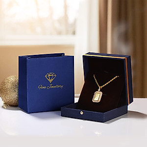 Valentine's Day Gift Gold Initial Necklaces for Women, Letter Necklace for Her Birthday Gift for Friends, Yellow Gold Initial Pendant Necklace with Rope Chain, Gold Plated, Cubic Zirconia