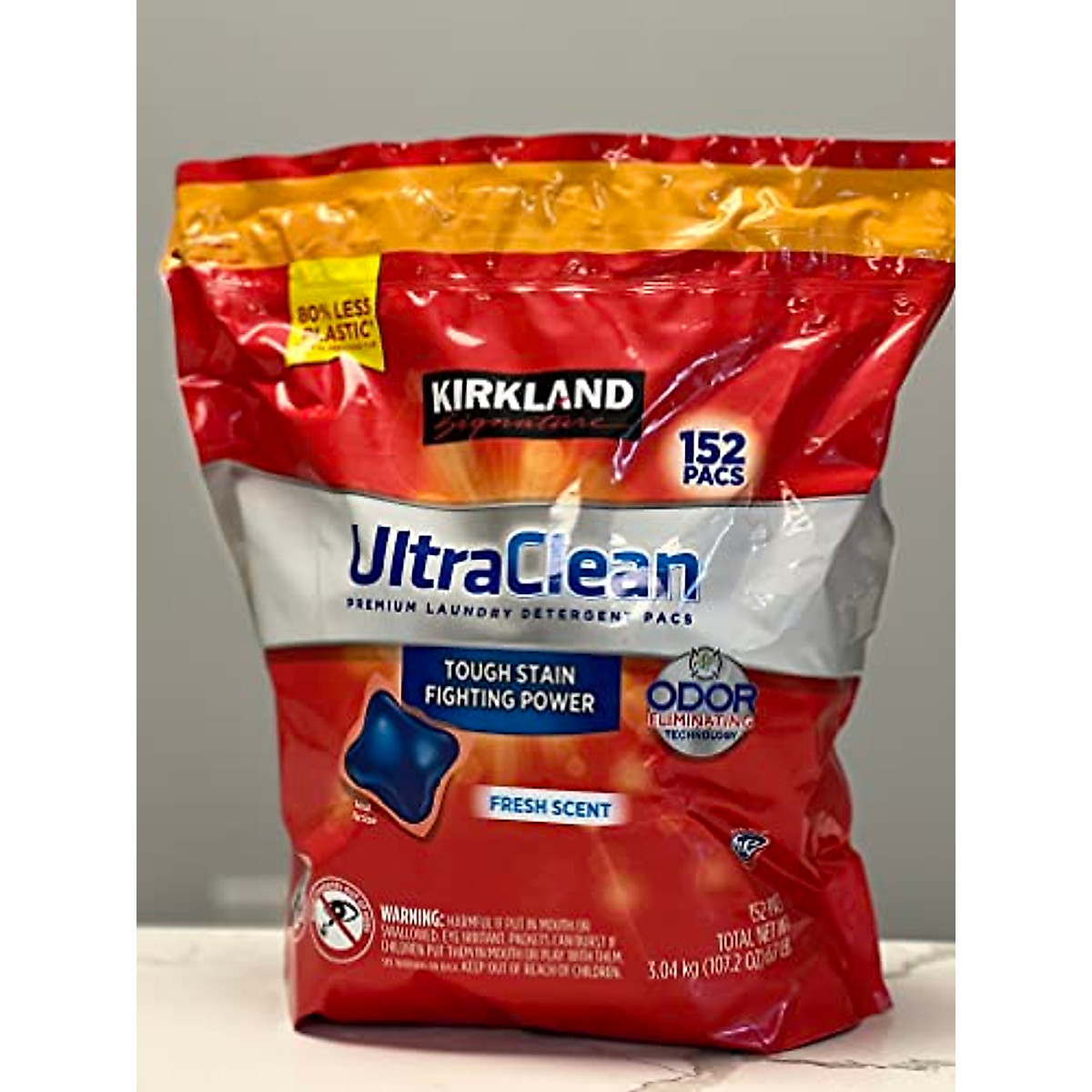 Kirkland Signature Ultra Clean Laundry Detergent (152 Pacs (2 Pack))