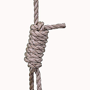 Rustic American Black Walnut 30 Inch Wooden Tree Swing - Wood Swings Rope Kids Adult Wood Outdoor Patio Wood