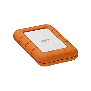 LaCie 2TB Rugged Thunderbolt USB-C External Hard Drive, Orange