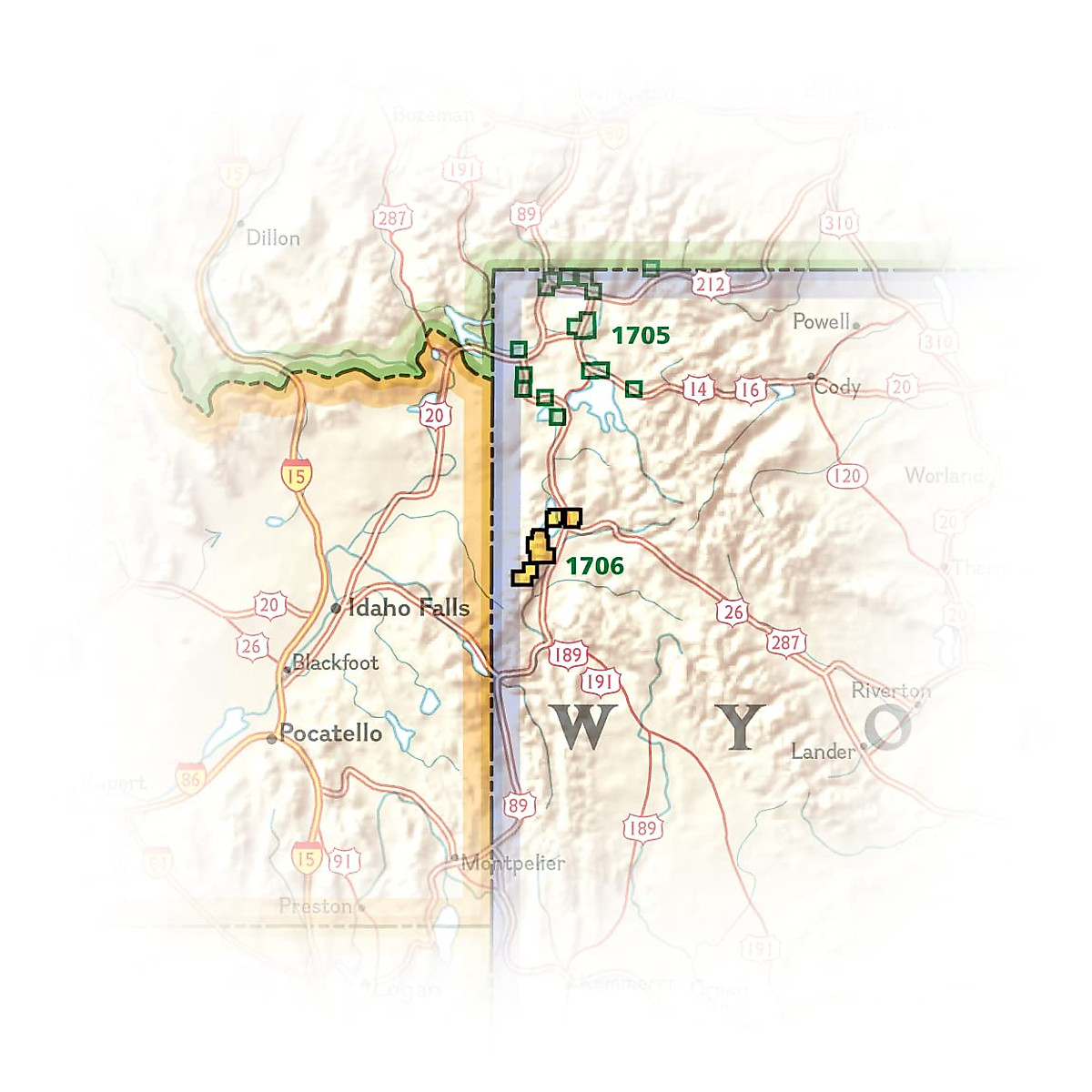 Grand Teton National Park Day Hikes Map (National Geographic Topographic Map Guide, 1706)