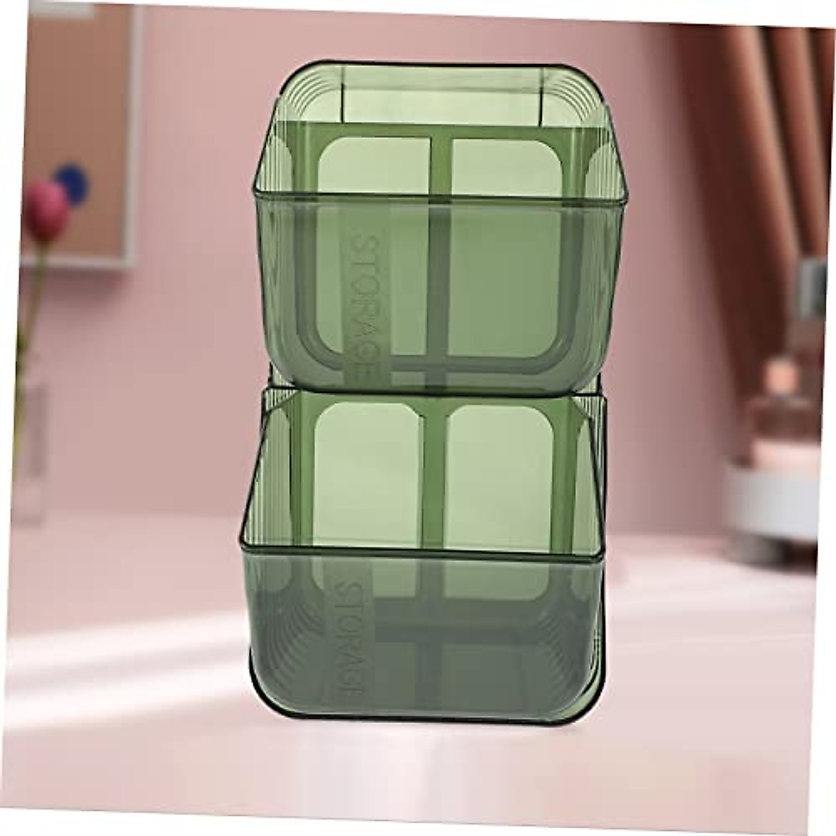 CIMAXIC Storage Box Tea Bags Storage Holder Teabag Shelf Tea Bag Holder Office Storage Shelves Holder Desk Top Organizer Shelf Tea Bag Rack Wall Tea Bag Container Instant