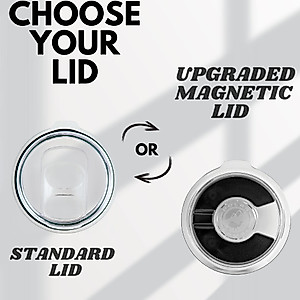 OEZZO Customized Tumblers, Double Wall Personalized Bottles with Splash and Leak Proof Upgraded Slider Lid, Laser Engraved Text on One or Two Sides (20oz, Gray)