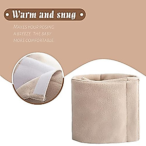 Newborn Photography Props Posing Wraps Assistant Professional Posture Wrap for Studio Photo Props Accessories Beige