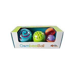Fat Brain Toys OombeeBall - Sensory Nesting Puzzle for Babies & Toddlers