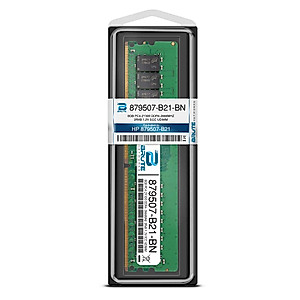 Brute Networks 879507-B21-BN - 16GB DDR4-2666MHz 2Rx8 ECC UDIMM (Compatible with OEM PN# 879507-B21)