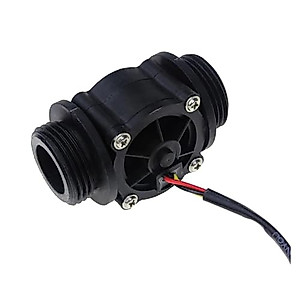 Flow Meter Dn25 Fs400a G1inch Water Flow Sensor Hall Flowmeter Meter Counter 1-60L/Min 1.2Mpa High Stability and Convenient Operation