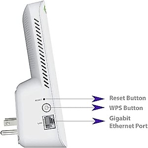 D-Link WiFi 6 Range Extender AX1800 Mesh Repeater and Signal Booster, Wall Plug in, Easy Setup, Smart Home, Roaming, Ethernet Port (DAP-X1870)