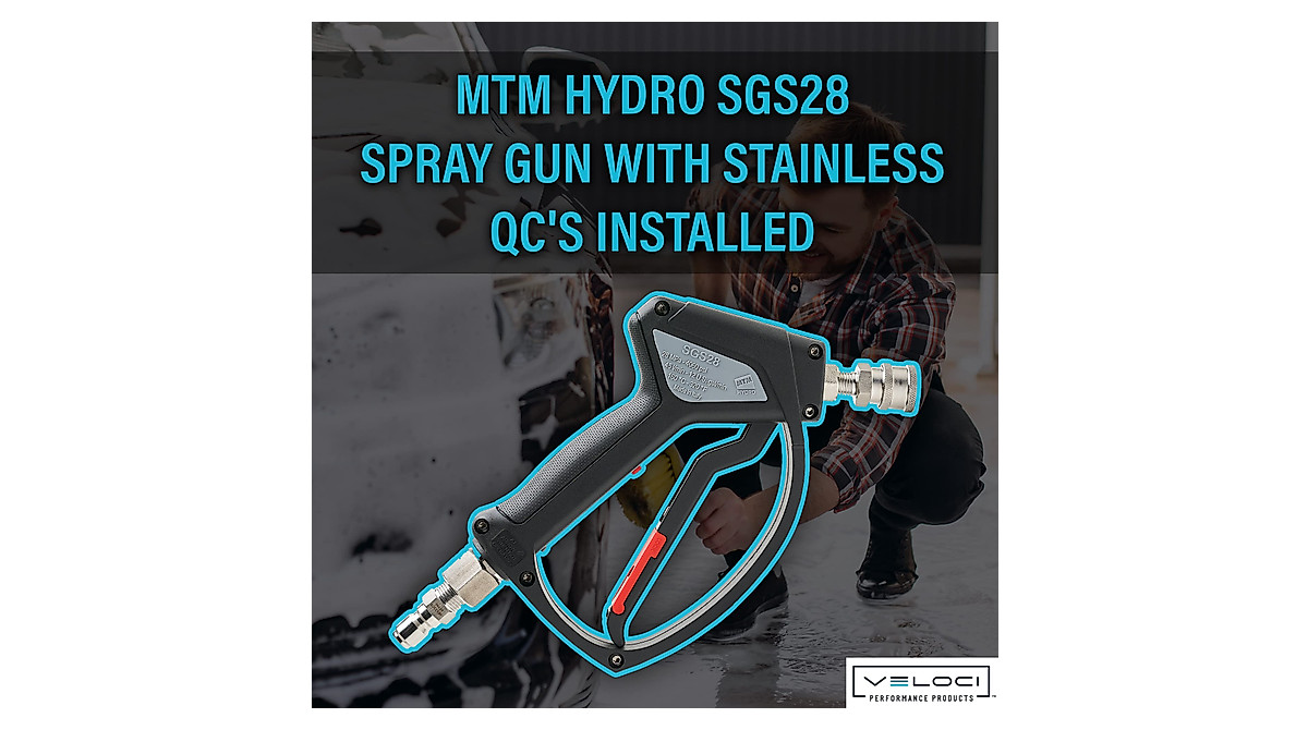 MTM Hydro SGS28 Pressure Washer Gun - 4000 PSI Power