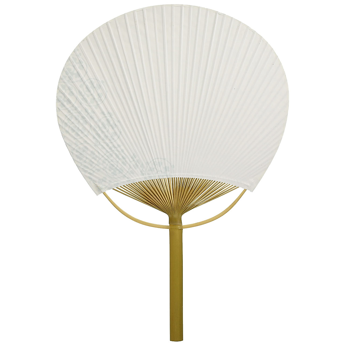 Shikoku Group Fan, Unisex, Genemon Kiln, Shikai Wave, Approx. 11.0 x 16.1 inches (28 x 41 cm)