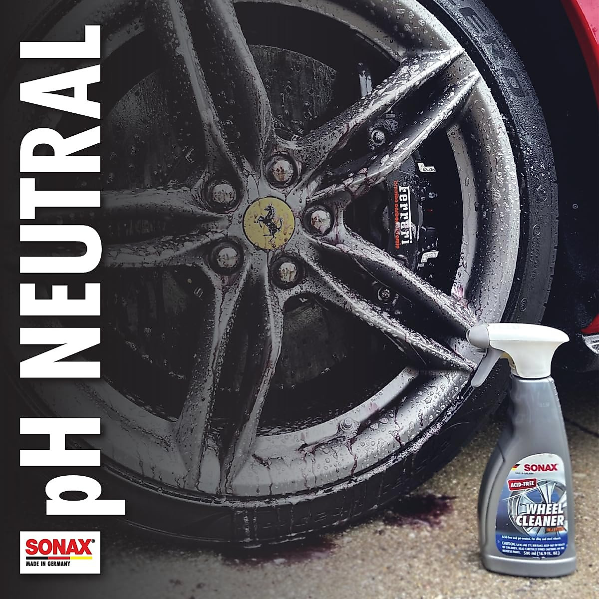 Sonax (230200-755) Wheel Cleaner Full Effect - 16.9 fl. oz.,Silver
