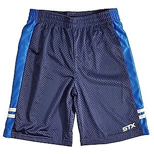 STX Boys' Big Athletic Short, Classic Style Black, 10/12