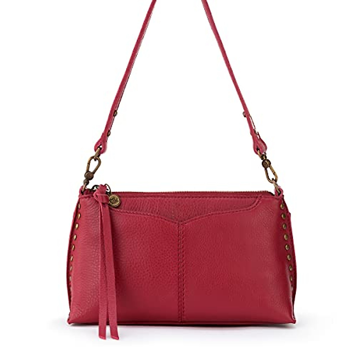The Sak Silverlake Leather 3-in-1 Zip Crossbody, Crimson