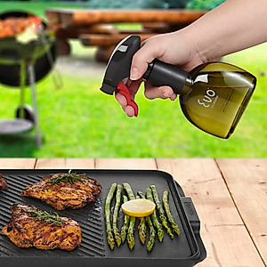 Evo Mini Oil Sprayers, Non-Aerosol for Olive Oil, Cooking Oils, and Vinegars, 8-Ounce Capacity, 1 Each Yellow and Green