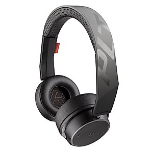 Plantronics BackBeat FIT 500 On-Ear Sport Headphones, Wireless Headphones with Sweat-Resistant Nano-Coating Technology by P2i, Black