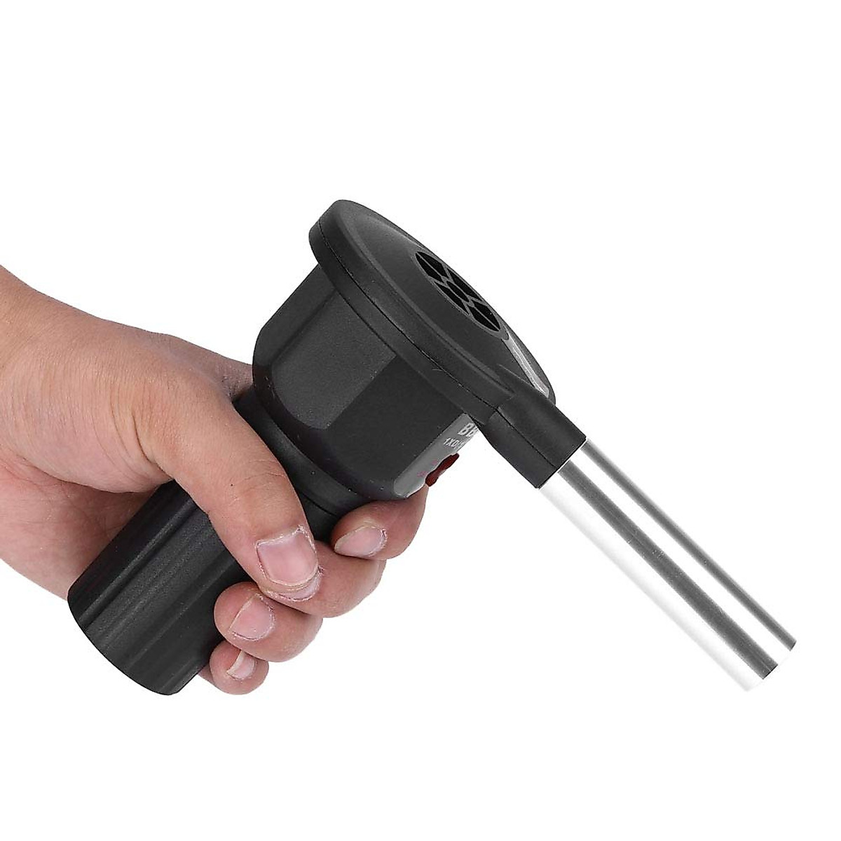 Honio 16.5 X 8 X 13.8cm Fire Blower BBQ Blower Battery Operated Picnic Grill Barbecue Camping for Charcoal