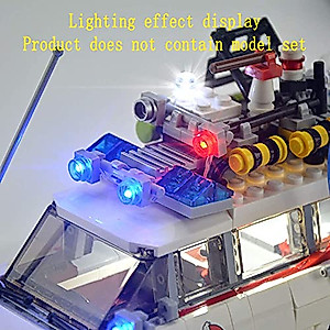 GEAMENT LED Light Kit Compatible with Lego 21108 Ghostbusters ecto 1 (Ver.2014) - Lighting Set for Building Model (Model Set Not Included)