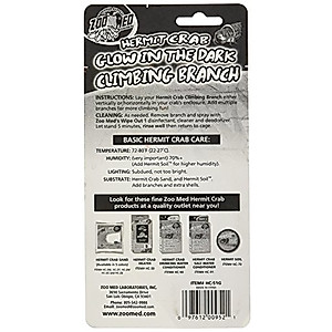Zoo Med Glow in The Dark Hermit Crab Climbing Branch