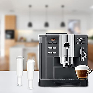 4 Pack CLEARYL/CLARIS White Water Filter Compatible with Jura F7, F8, Z5 Automatic Coffee Machine Impressa, Espresso, Capresso