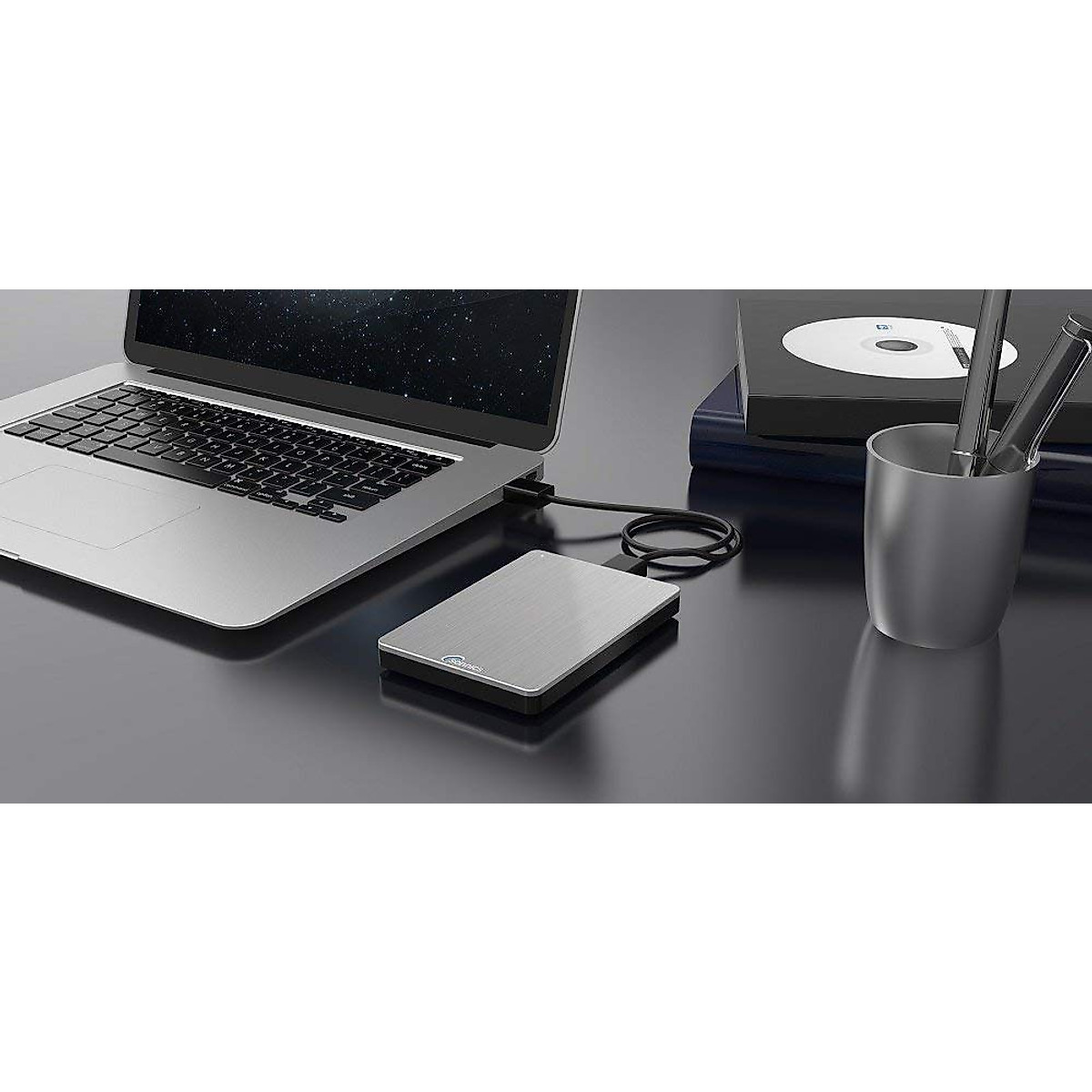 Sonnics 500GB Silver External Pocket Hard Drive USB 3.0 Compatible with Windows PC, Mac, Xbox ONE & PS4
