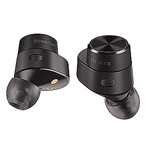 Bowers & Wilkins PI5 in-Ear True Wireless Noise Cancelling Headphones - Black