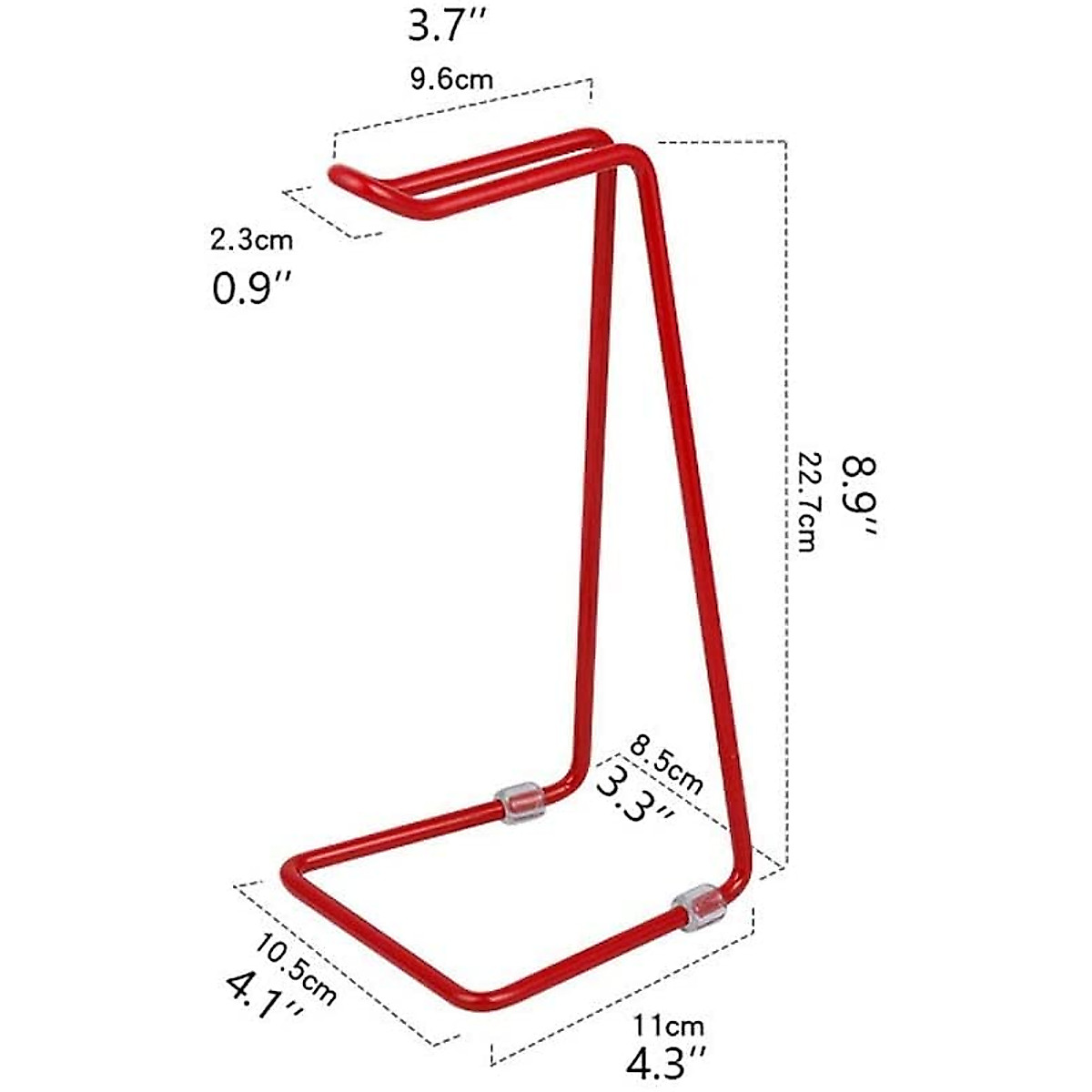 ANIIC Headset Stand Metal Headphone Stand Headset Stand Universal Headphone Holder Metal Desk Display Hanger Holder for Headset Headphone Stand (Color : White)