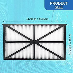 deawater 4PCS RCX70101 Filter Cartridge Refill Kit Set for Hayward Robotic AquaVac, TigerShark and SharkVac Pool Cleaners Maytronics Part