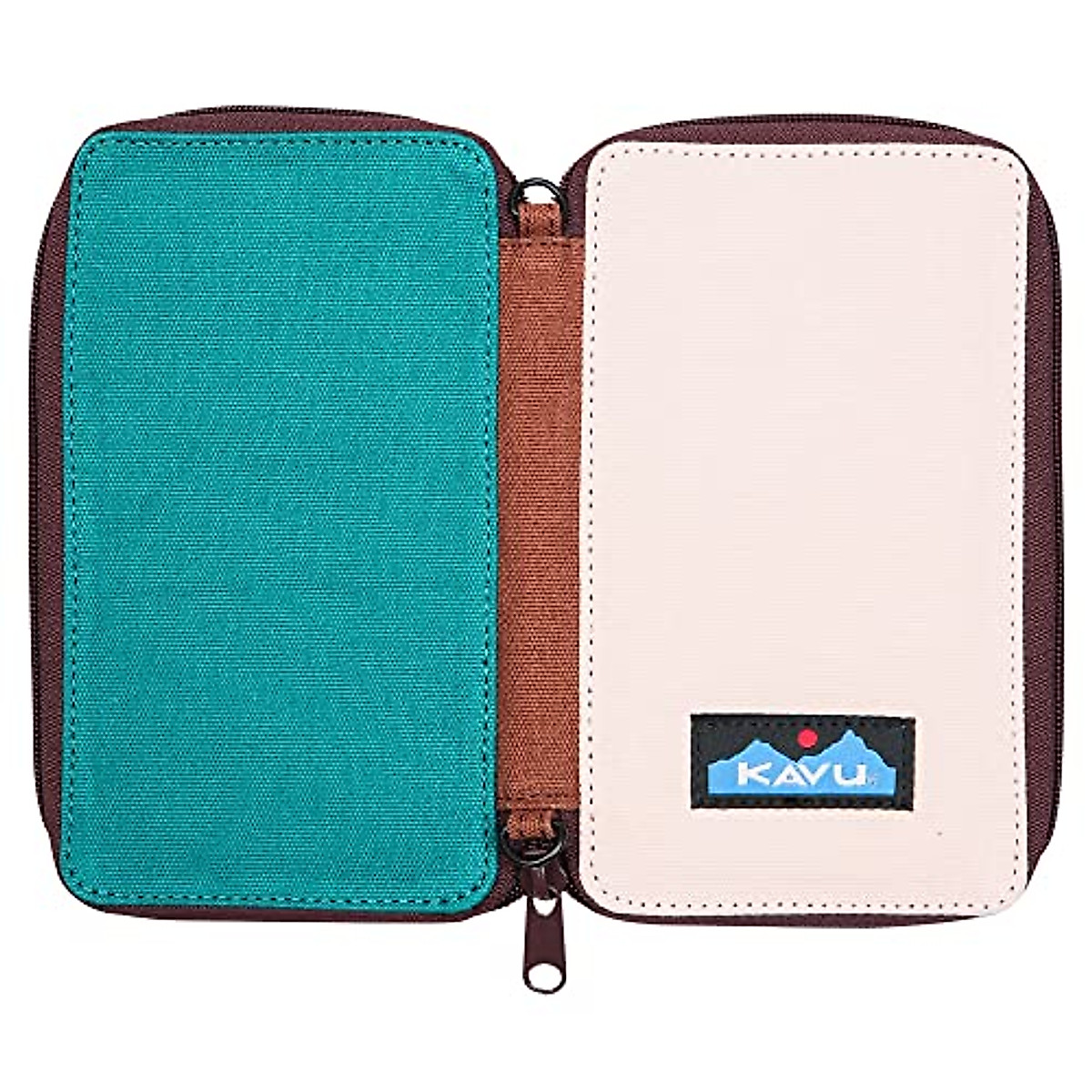 KAVU Go Time Bi-Fold Crossbody Wallet with Rope Strap - Countryside