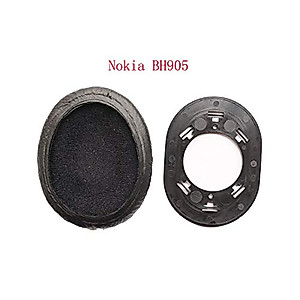 V-MOTA Compatible with Ear Pads for Nokia BH905 BH904 HS96W BH-905 On-Ear Headphones,Replacement Cushions Repair Parts (Black)