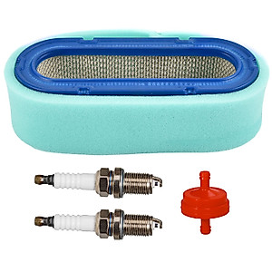 HIFROM 399968 271939 Air Filter Pre Cleaner with Spark Plug Fuel Filter Tune Up Kit Compatible with 170401, 170402, 170403, 170407, 170412, 170417, 170431 and 170432 102-910