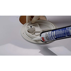 3M Marine Adhesive Sealant 4000 UV, PN06580, White, 295 mL Cartridge, 10 Fl Oz (Pack of 1)